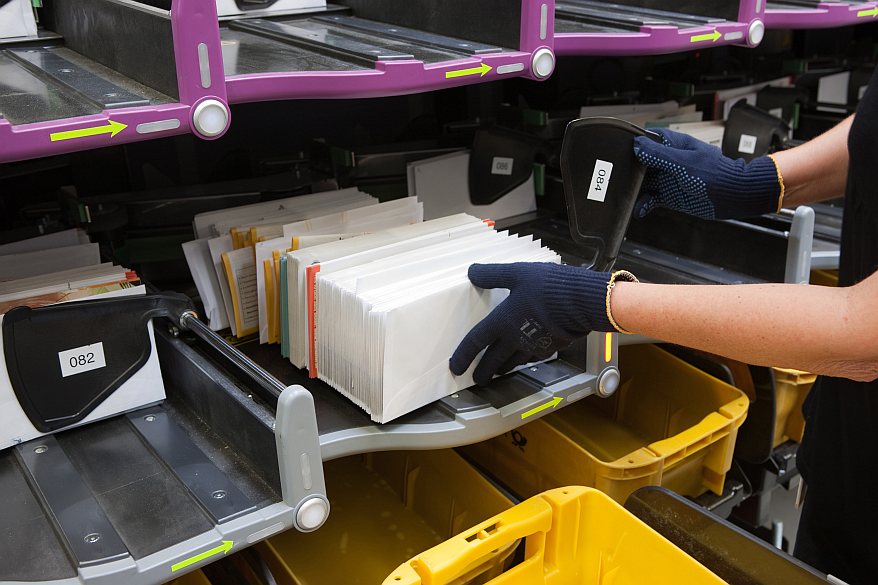 Der Weg eines Briefes | Onlineshop